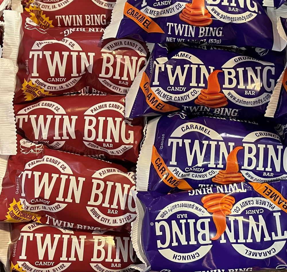 Twin Bing candy bars - palmer-candy