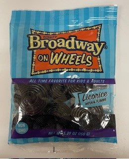 Black Licorice Wheeles - palmer-candy