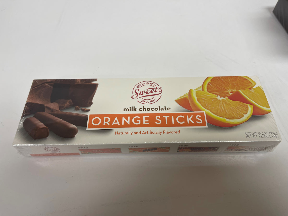 Orange Stick Milk Chocolate - palmer-candy
